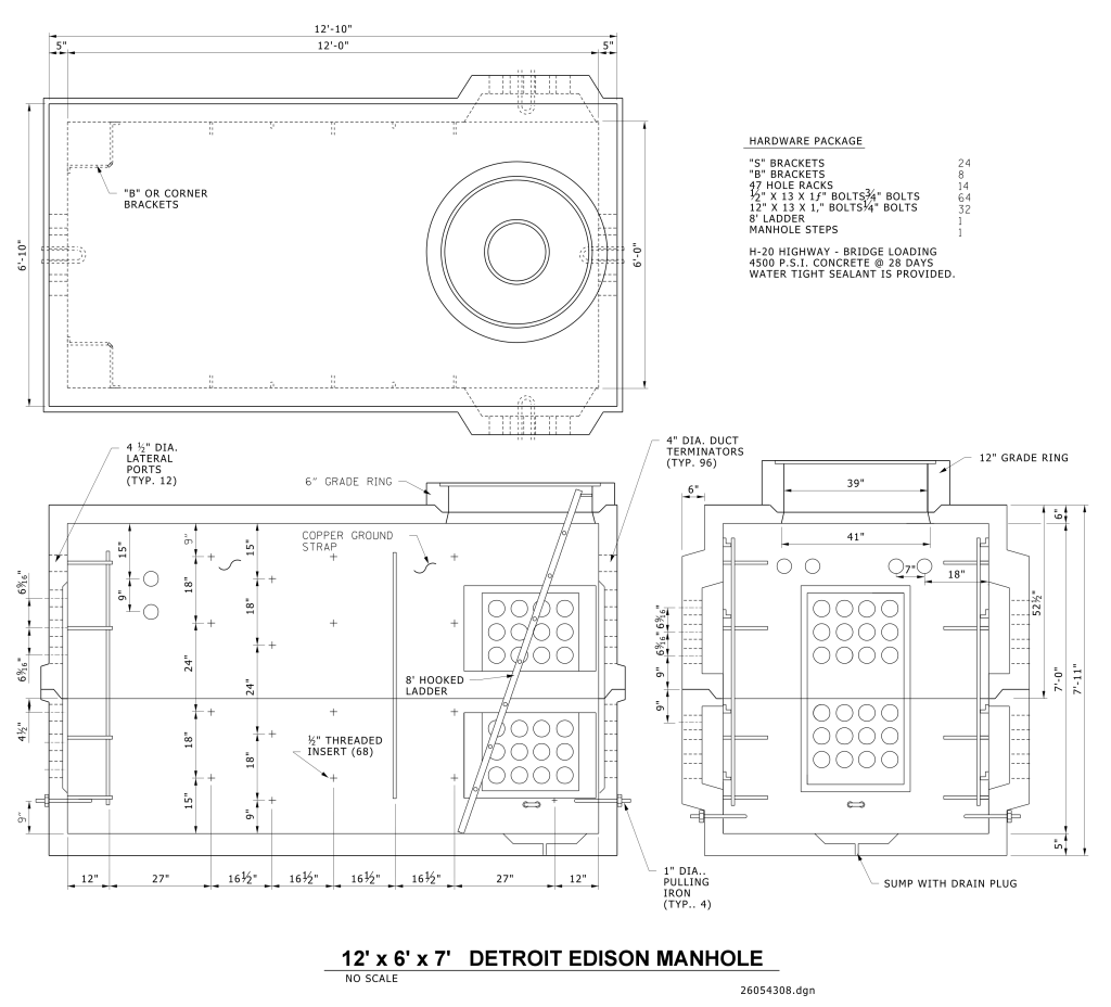 26054308 – Detroit Edison Manhole - University of Michigan Architecture ...