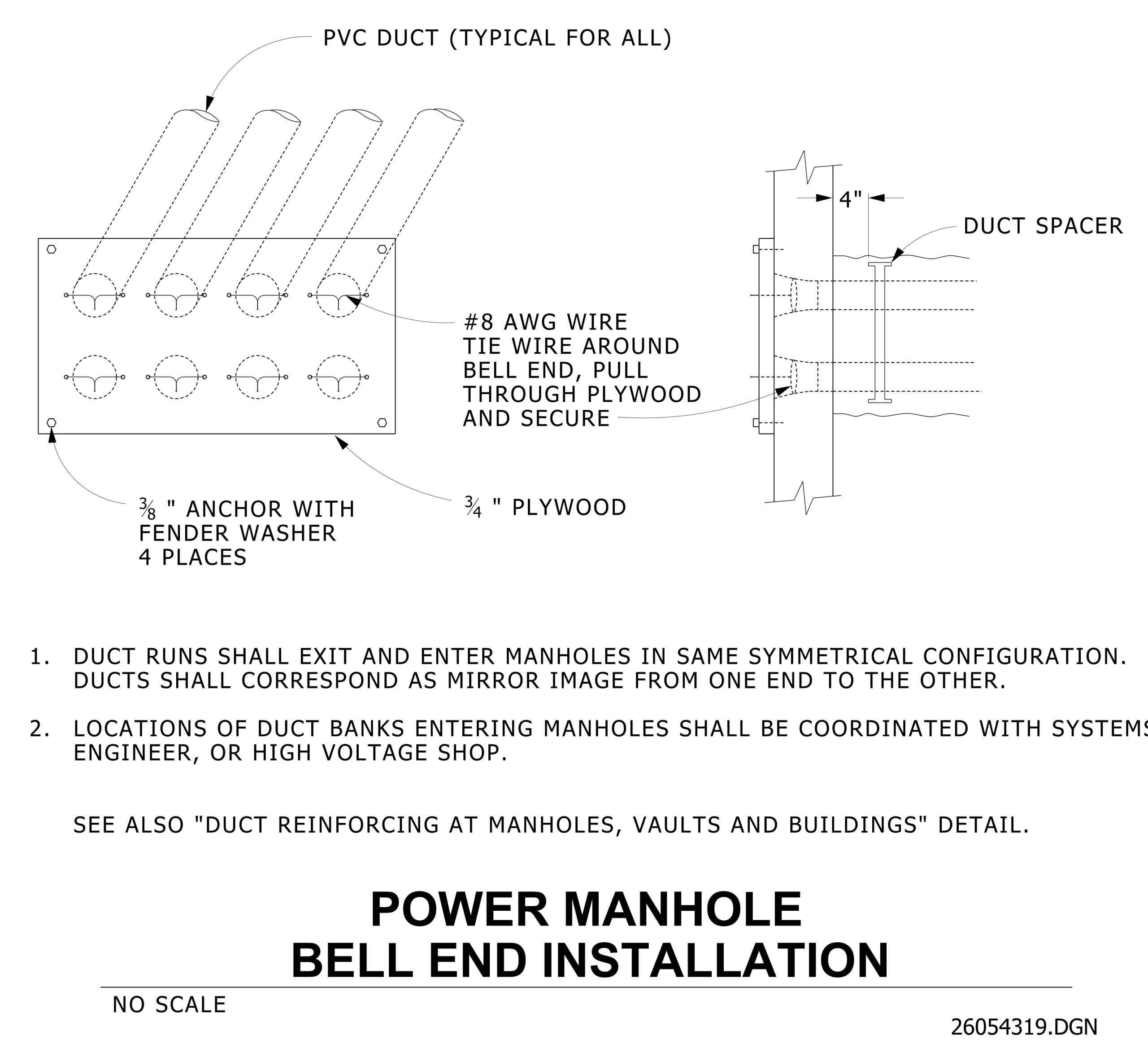 26054319 – Power Manhole Bell End Installation - University of Michigan ...